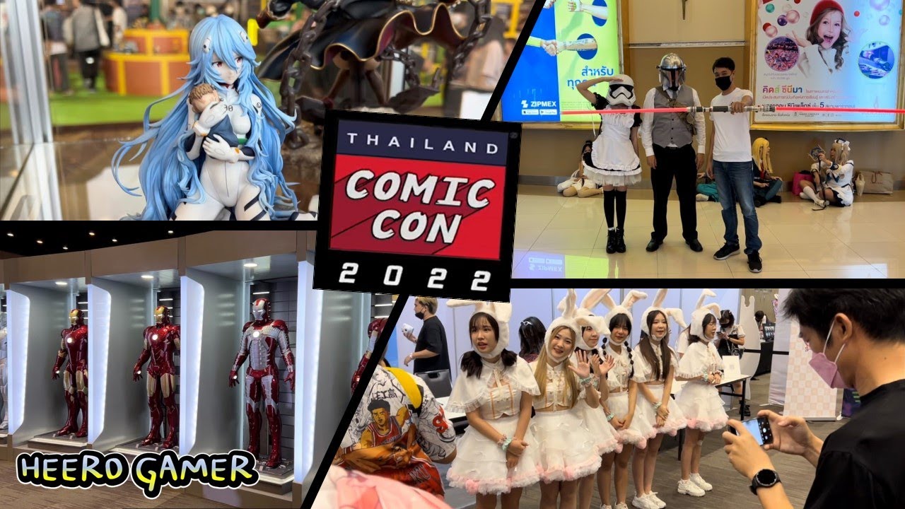 เดินชมงาน Thailand Comic Con 2022 - YouTube