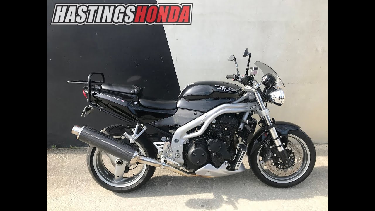 Triumph Speed Triple 955i 2003 at Hastings Honda - YouTube