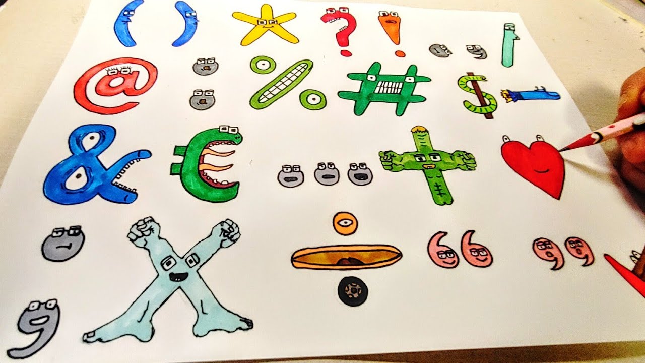 [ Symbol lore ] draw symbol easy!! 심볼로어 쉽게 그리기~ - YouTube