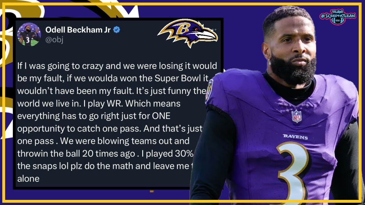 The HONEST TRUTH about Baltimore Ravens and OBJ! - YouTube