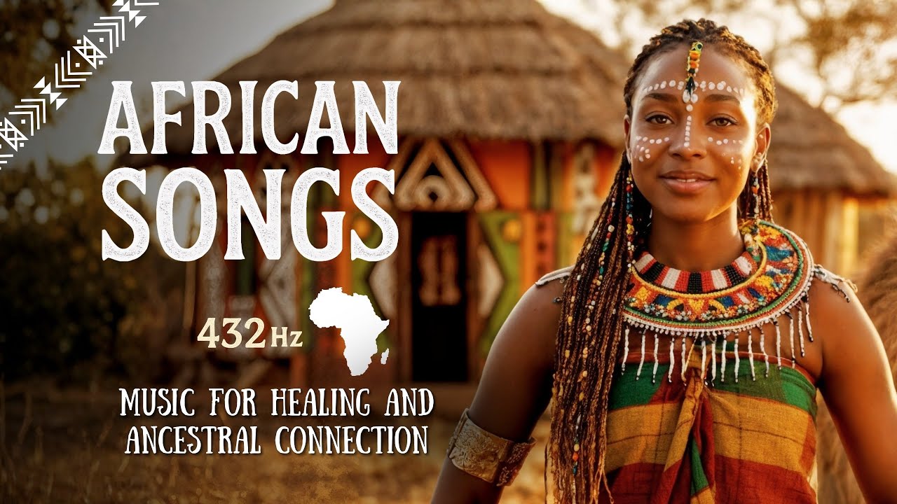 African Spirit Awakening Ancestral Energy | 432Hz Happy Healing Music ...
