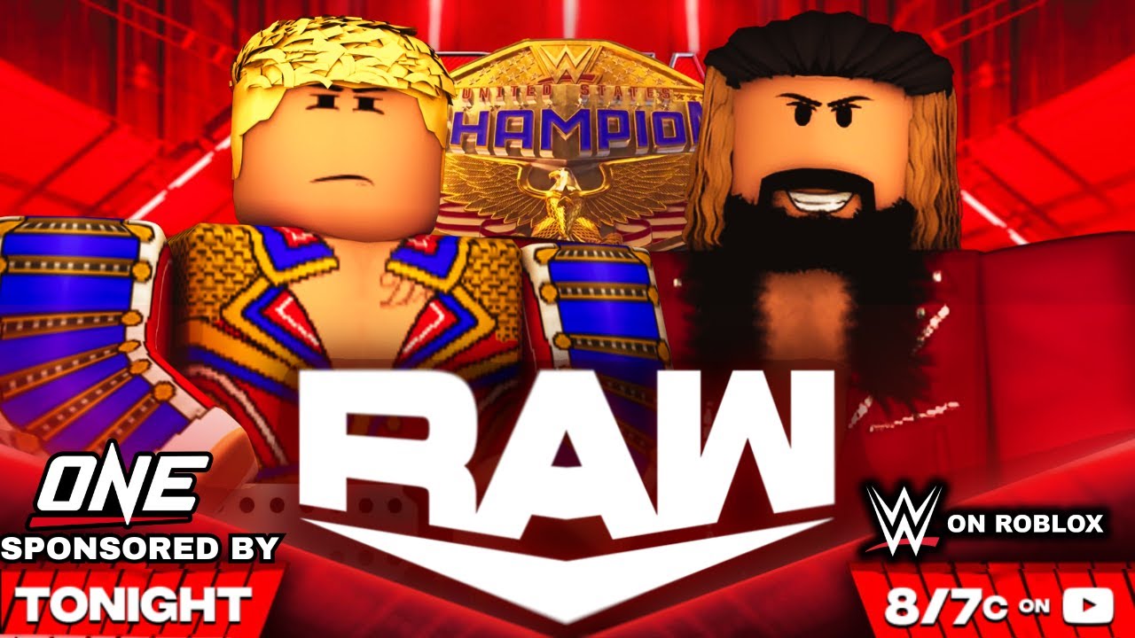 WWE On Roblox: Monday Night RAW - January 8th, Moda Center - YouTube