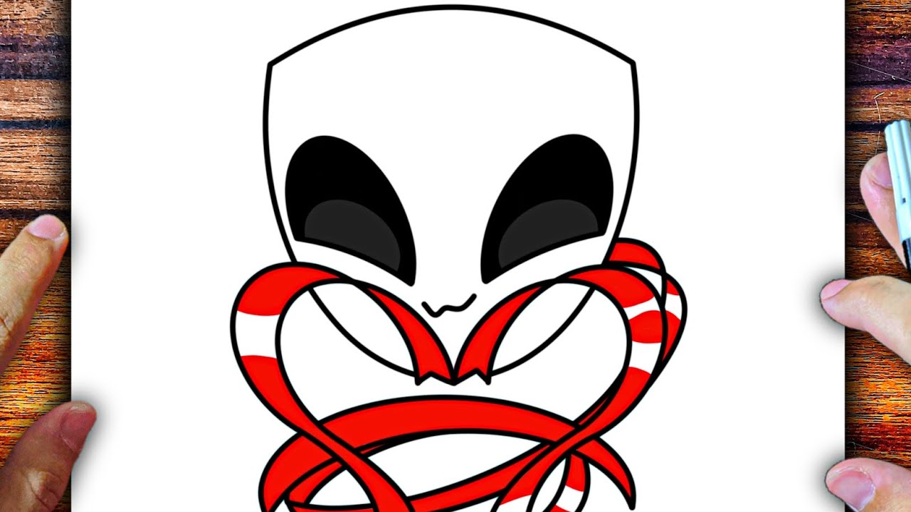 COMO DESENHAR O GANGLE - CÓMO DIBUJAR A GANGLE - THE AMAZING DIGITAL ...