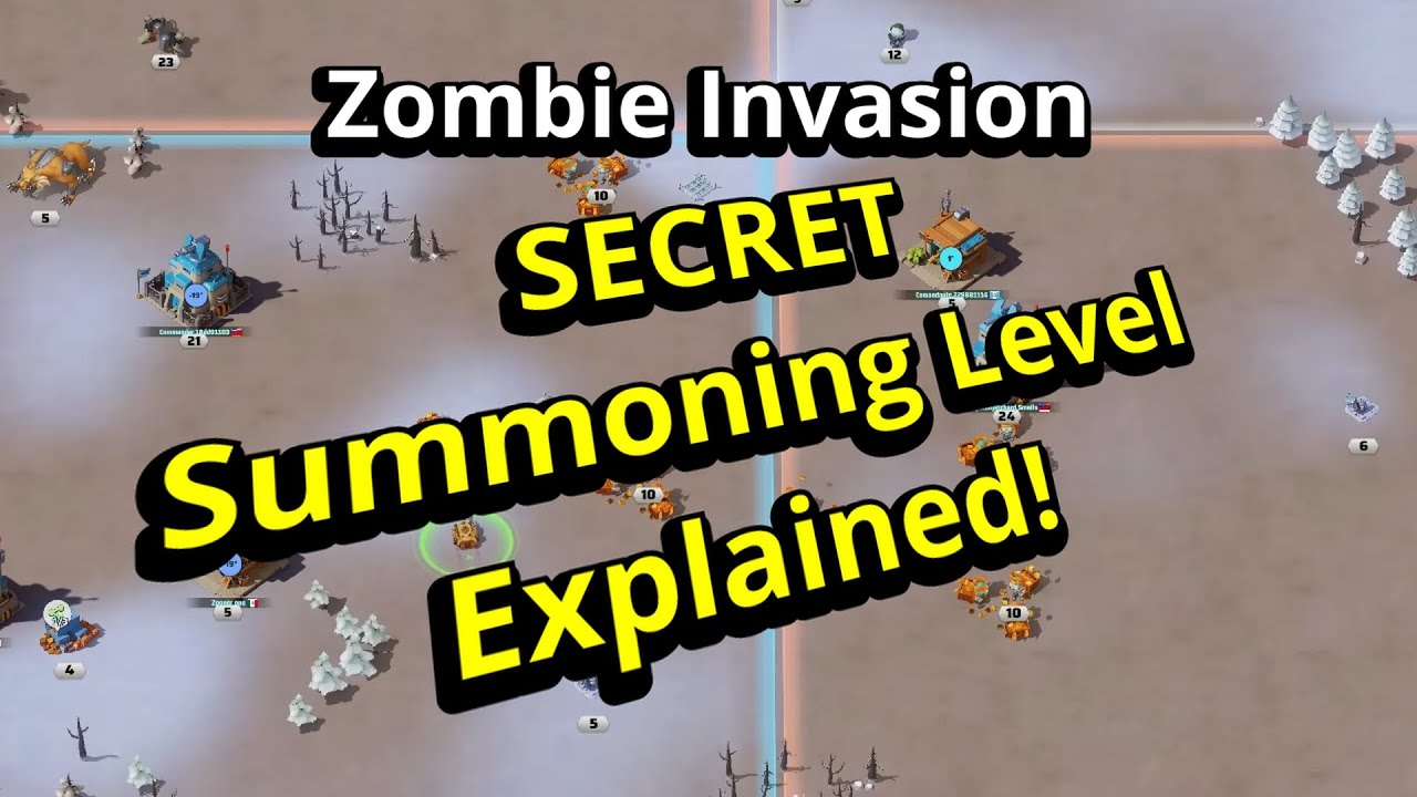 Last War: Zombie Invasion SECRET Summoning Level Explained! - YouTube