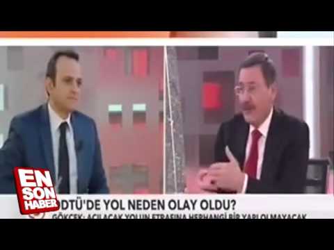 Melih Gökçek'ten yaşlı kadın taklidi