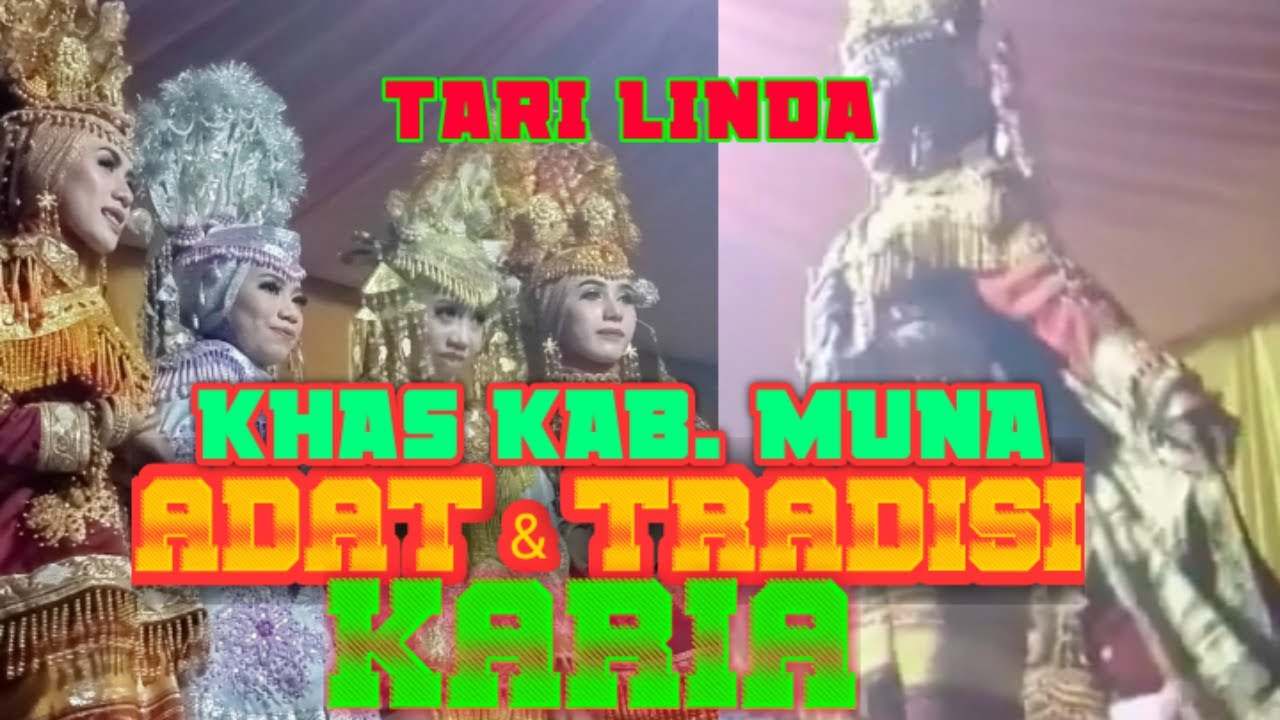 TARIAN KHAS KAB. MUNA // ADAT & TRADISI KARIA BAGI KALAMBE WUNA - YouTube