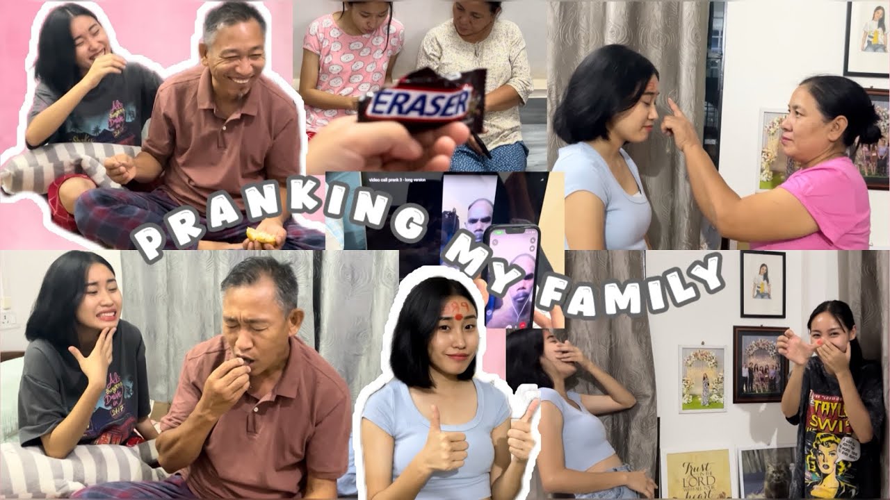 Prank Video| Prank on family | Got pranked !! - YouTube