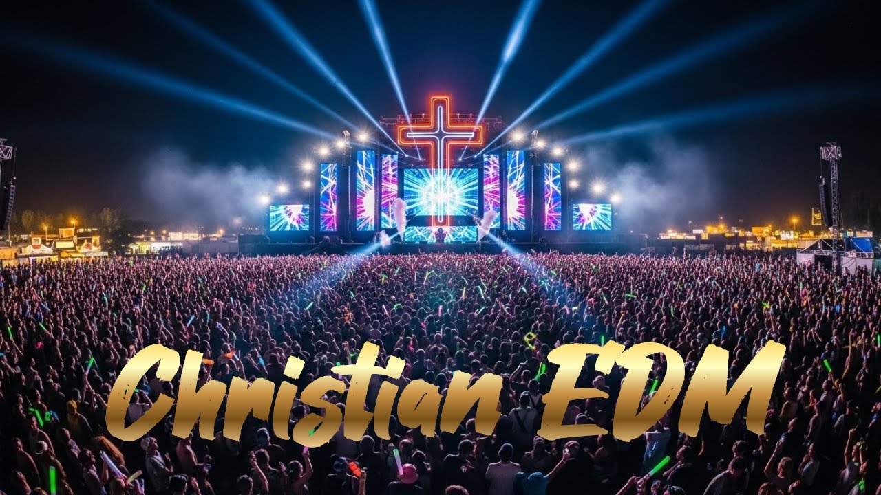 #9 Christian EDM Dance 💙 Uplifting Christian Techno Worship Mix 🎶 Faith ...