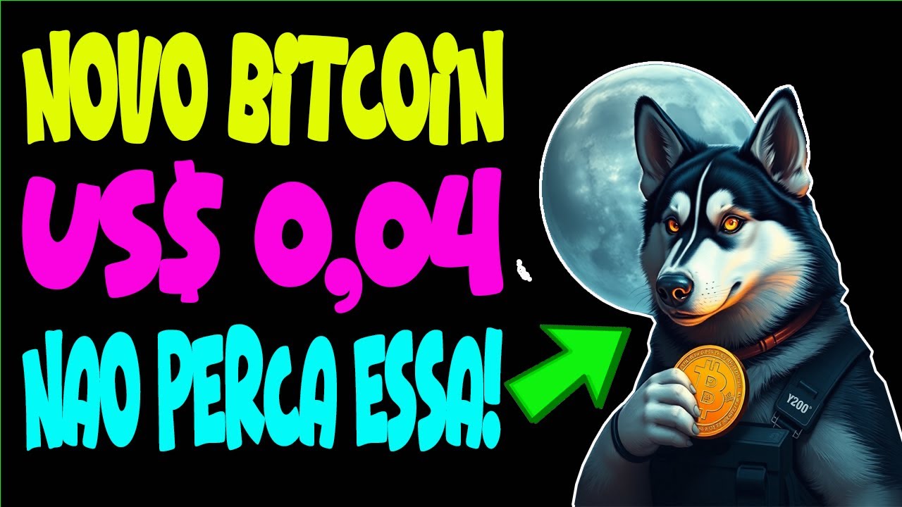 NOVO BITCOIN PODE FAZER BILIONÁRIOS E HUSKY SEAL PODE DISPARAR MILHARES ...