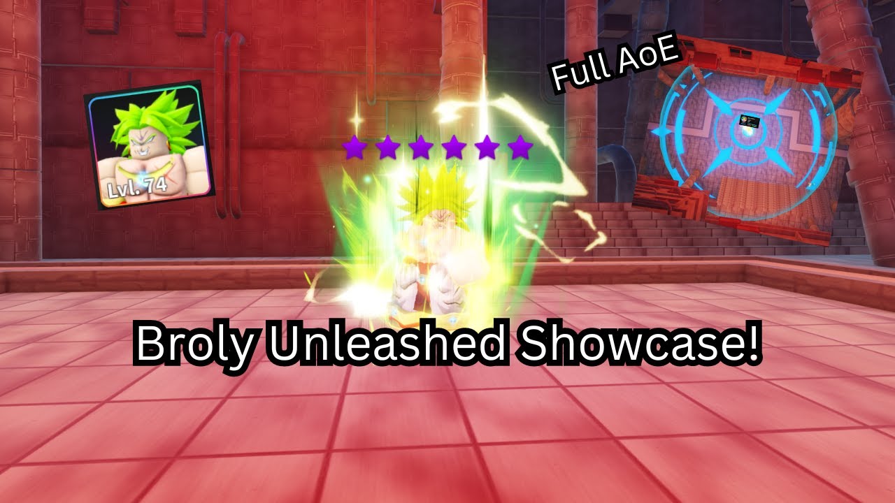Broly Unleashed Showcase! (Ultimate Tower Defense) - YouTube