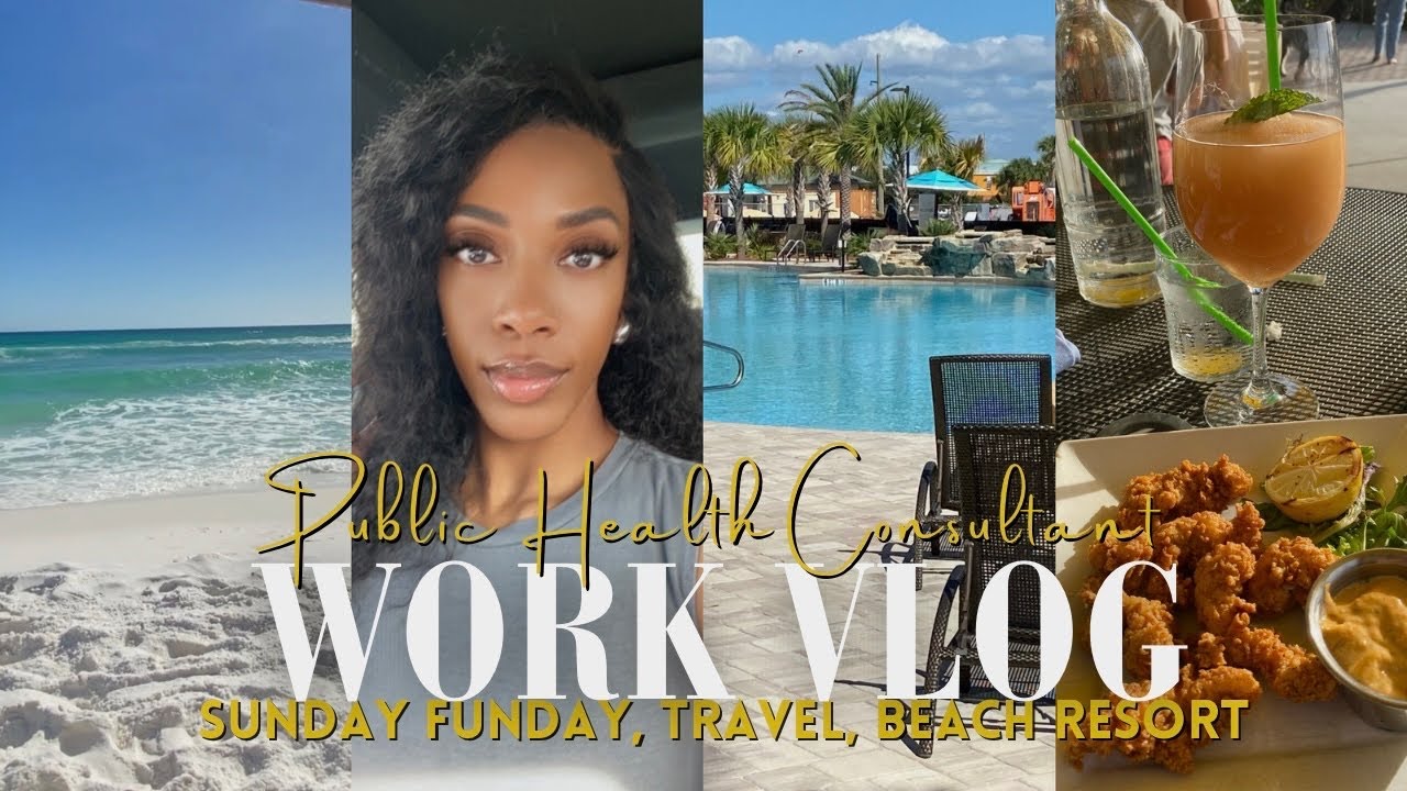 WORK WEEK VLOG | SUNDAY FUNDAY | WORK TRAVEL | PUBLIC HEALTH CONSULTANT ...