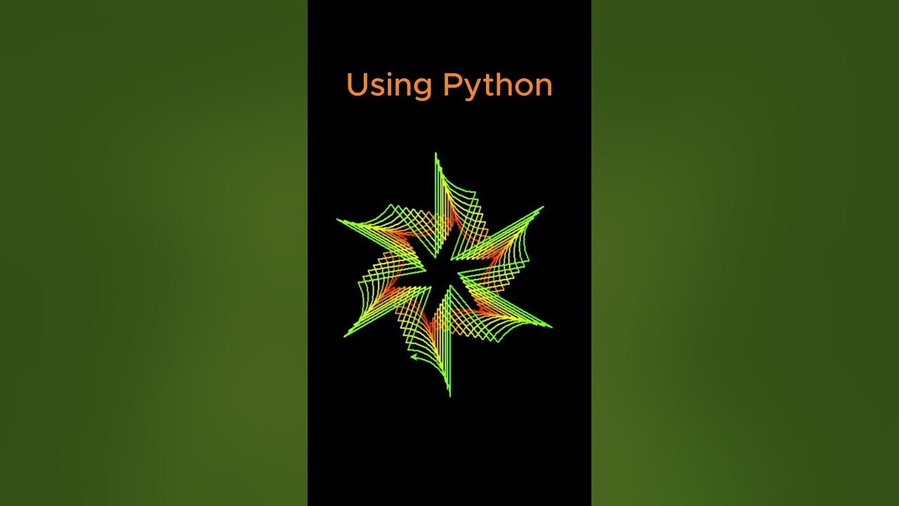 Drawing Super Graphics Using Python Python Programminglanguage Htmlcss Turtle