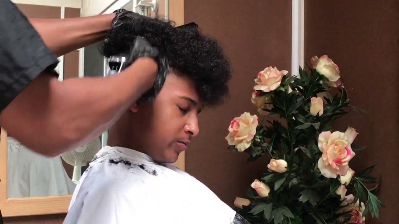 Ethiopian best barber denver - YouTube