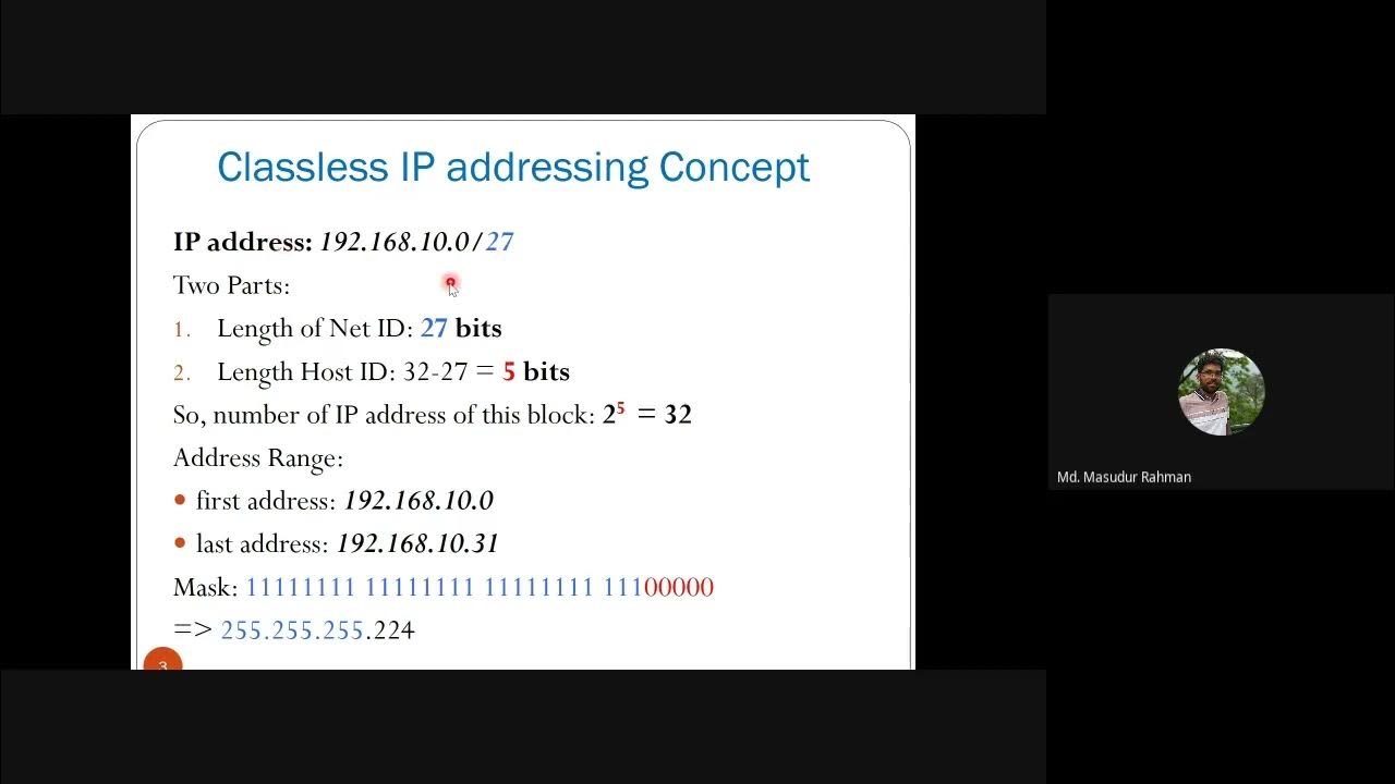 Lab3 Classless IP Address and Subnetting - YouTube