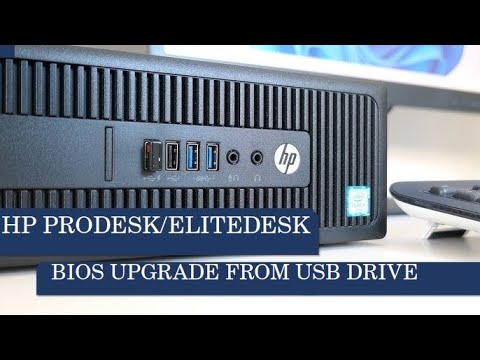 HP Prodesk/Elitedesk ve benzer bioslu bilgisayarlarda usb bellek ile bios güncelleme.