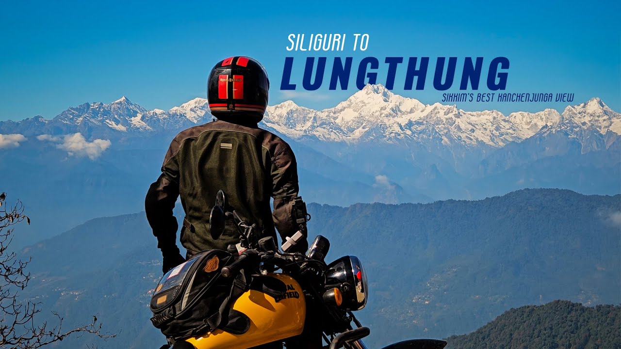 Riding to Lungthung View Point | Best View of Kanchenjunga | Sikkim ...