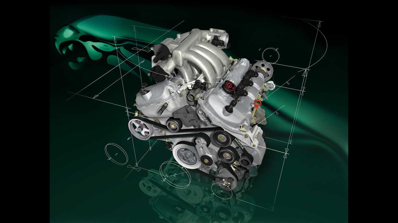 Jaguar X-Type AJV6 ENGINE - YouTube