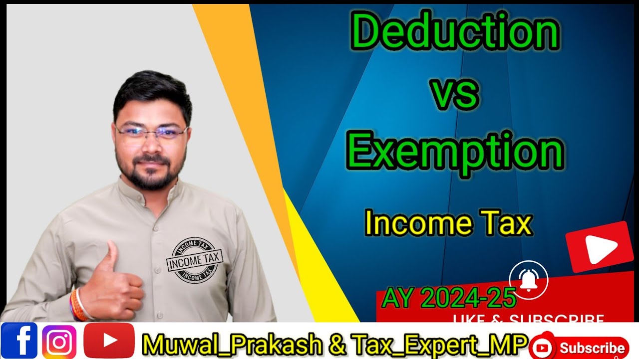 Deduction vs Exemption: Understanding Tax Savings Strategies | Tax ...