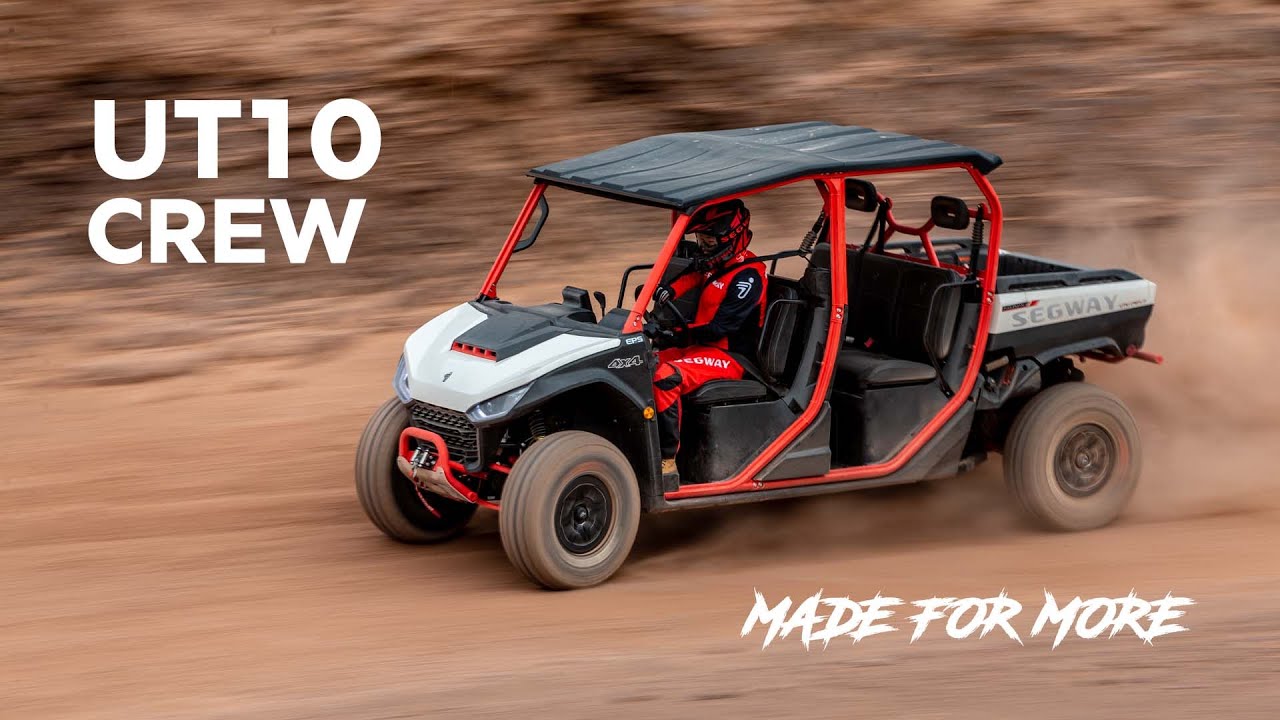 Segway UT10 Crew, made for more - YouTube