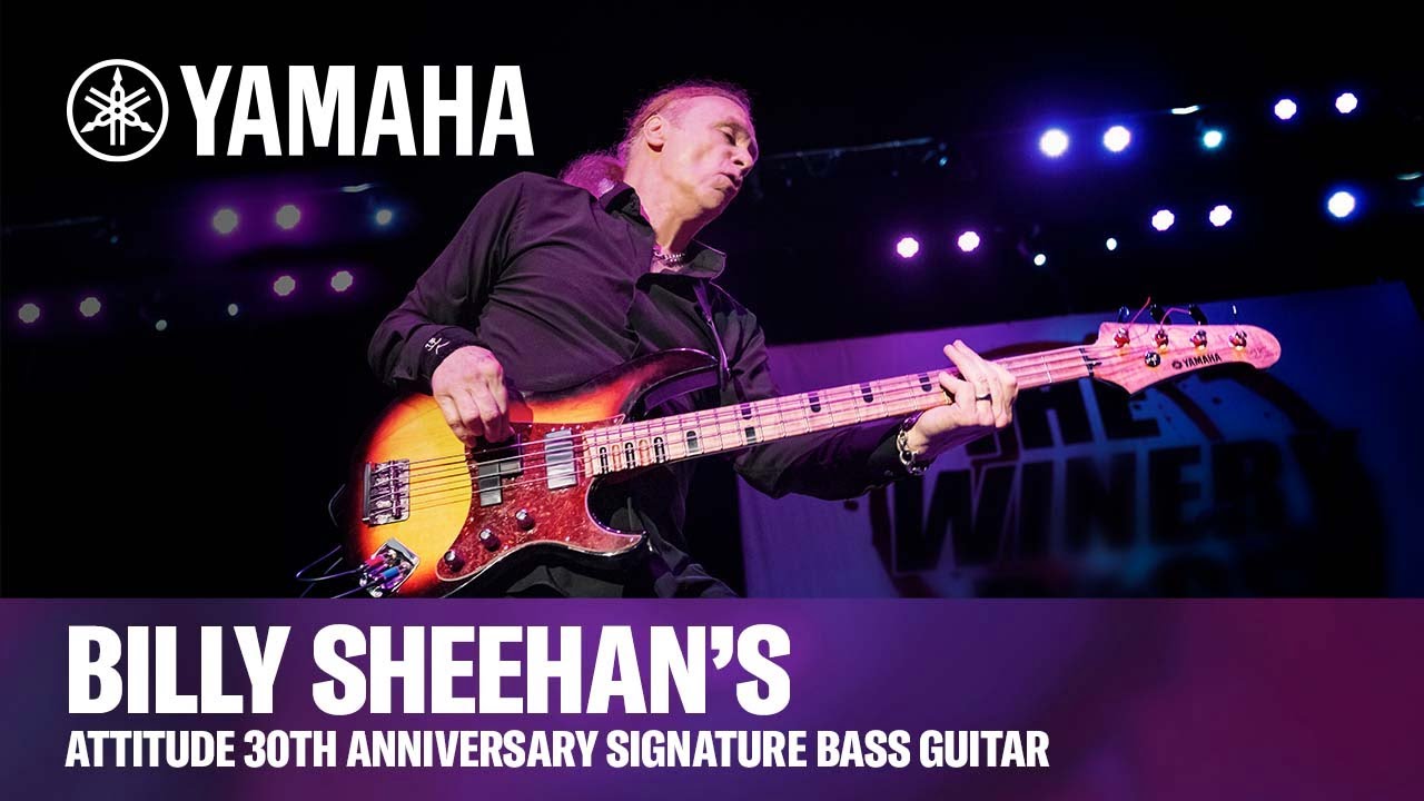 Yamaha | Billy Sheehan’s Attitude 30th Anniversary Signature Bass ...