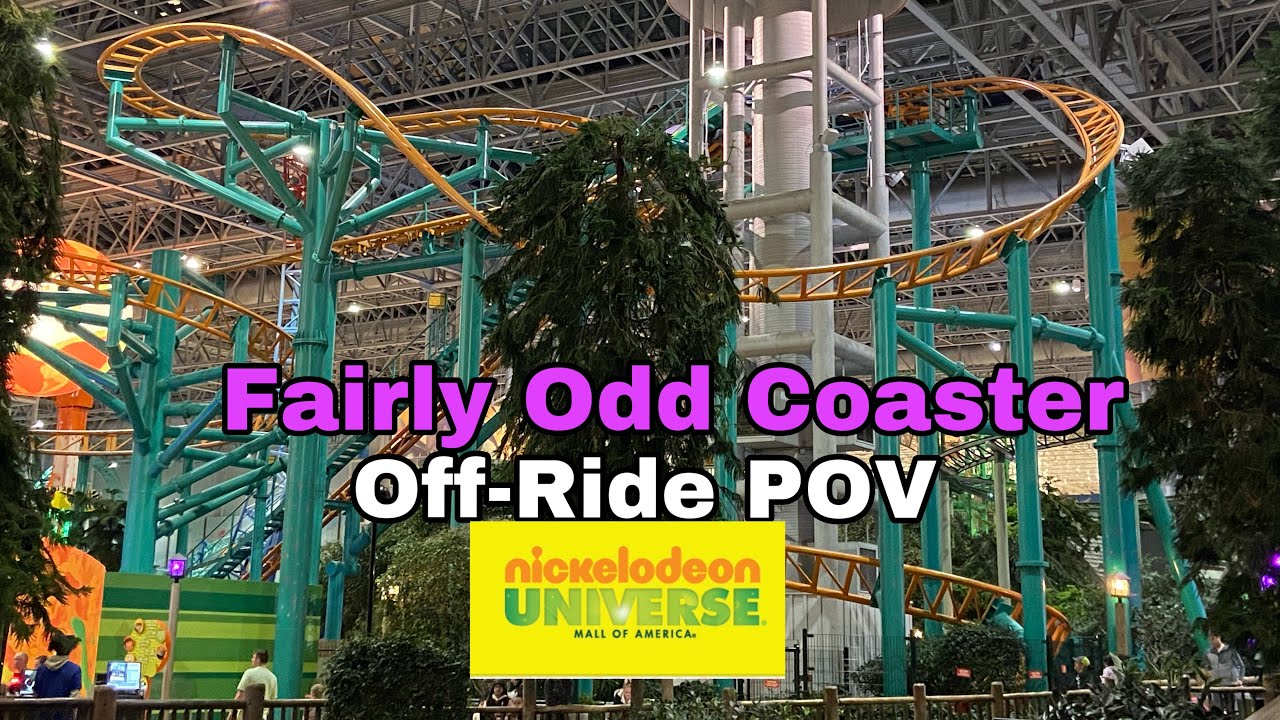 Fairly Odd Coaster at Nickelodeon Universe | Off Ride POV | - YouTube