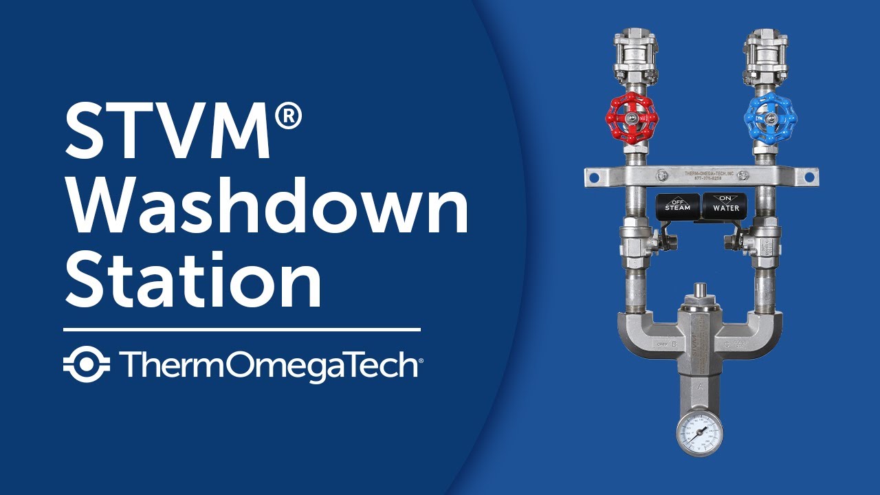 STVM Steam and Water Washdown Station - YouTube