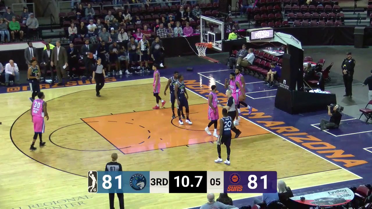 Iowa Wolves at Northern Arizona Suns Game Highlights (124-119 L) - YouTube