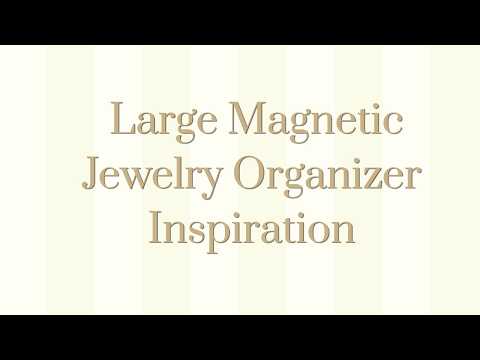 Jewelry Organizer For  A Dorm or Teen or Tween Bedroom CK Organizers