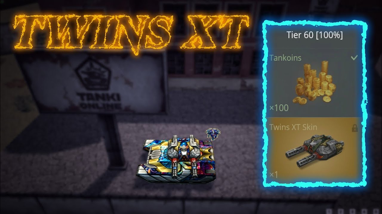 Tanki Online Livestream | Completing Twins XT Skin - YouTube