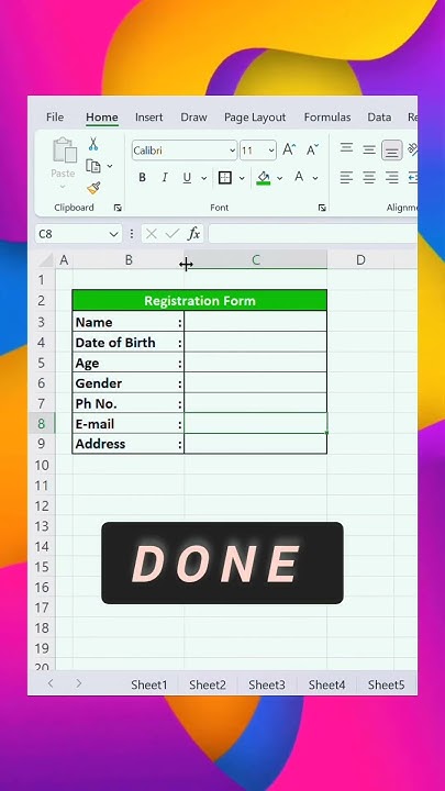 # ALIGNING COLONS IN CELLS IN EXCEL - YouTube
