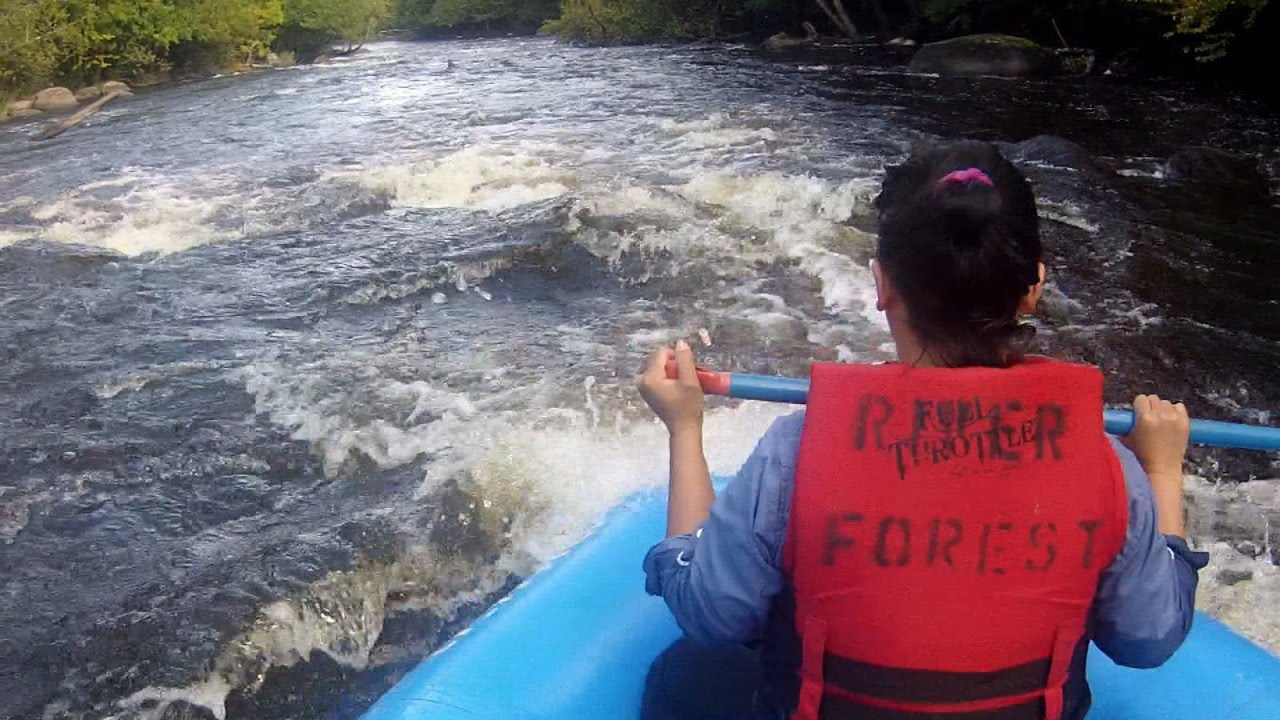 Wolf River Rafting - Hwy 64 to M - YouTube