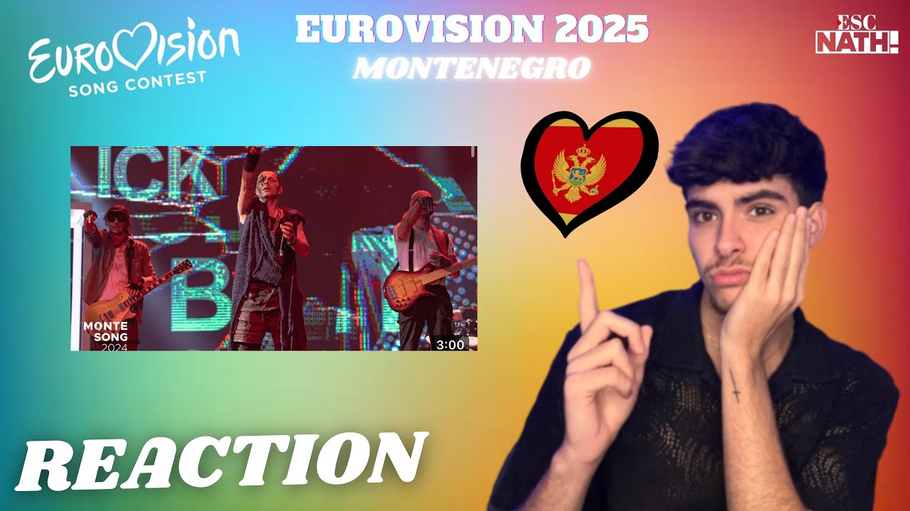 🇲🇪REACTION - NeonoeN - Clickbait (Eurovision 2025 Montenegro) - YouTube