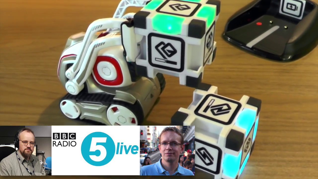 BBC 5Live - Game On - Anki Cozmo & Overdrive Interview - YouTube