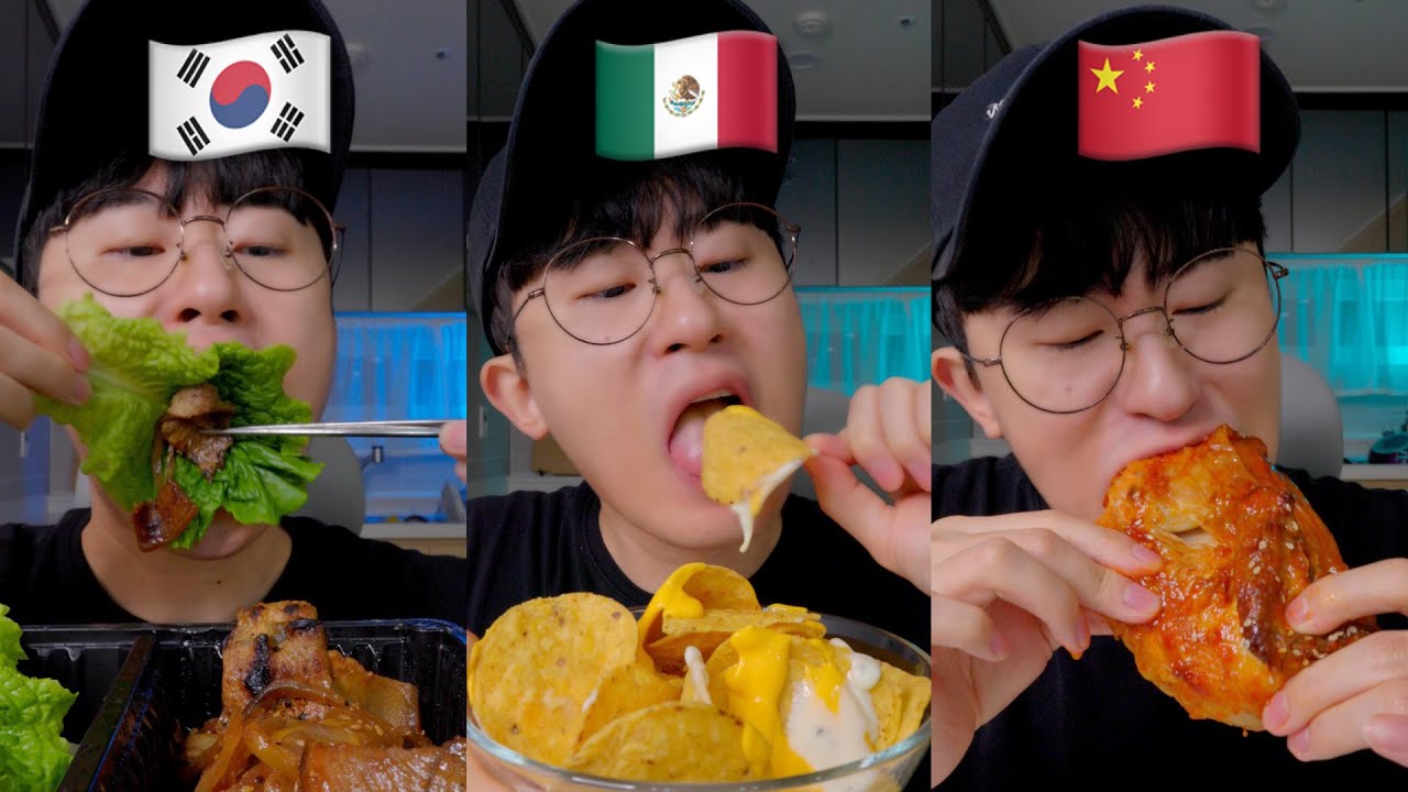 World Food Battle | Korea vs Mexico vs China - YouTube