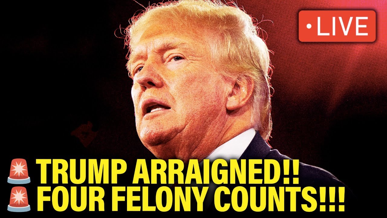 LIVE: DONALD TRUMP ARRAIGNED IN FEDERAL COURT - YouTube