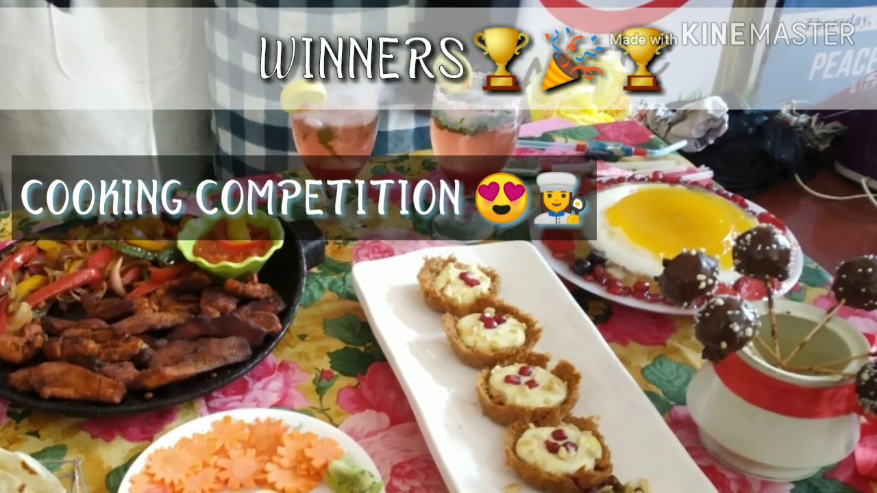 COOKING COMPETITION! AWARD WINNING RECIPES! WINNERS!! AMAZING DISHES ...