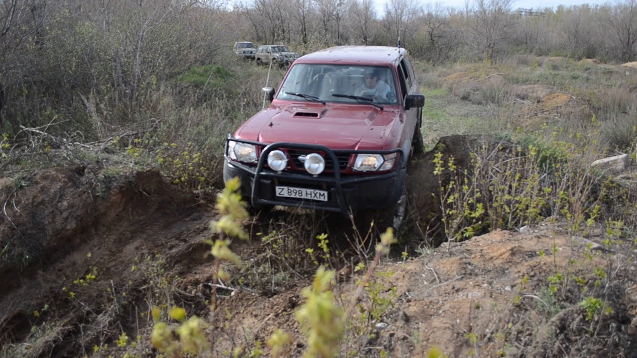 Nissan Patrol Y61 Rear Diff-lock using - YouTube