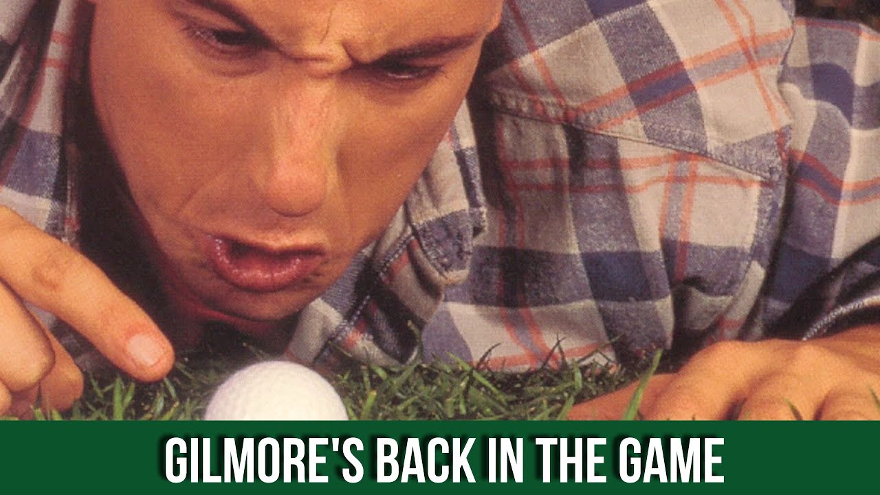 Gilmore on the course with real golf stars in “Gilmore's Lucky Gilmore ...