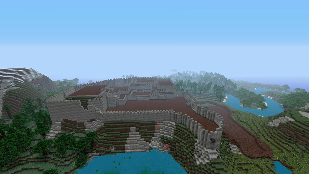 Minecraft Medieval Kingdom Map New Project #1 - YouTube