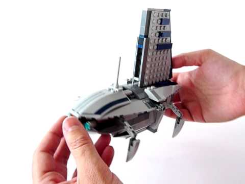 Lego 8036 Separatist Shuttle playability - YouTube