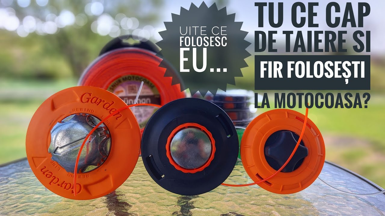 Despre mosoare(capuri de taiere, autocut, tambur) si fire pentru ...