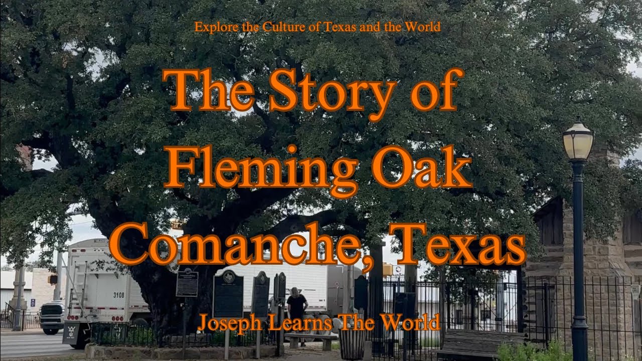 Comanche, Texas | The Story of Martin Fleming and the Oak Tree - YouTube
