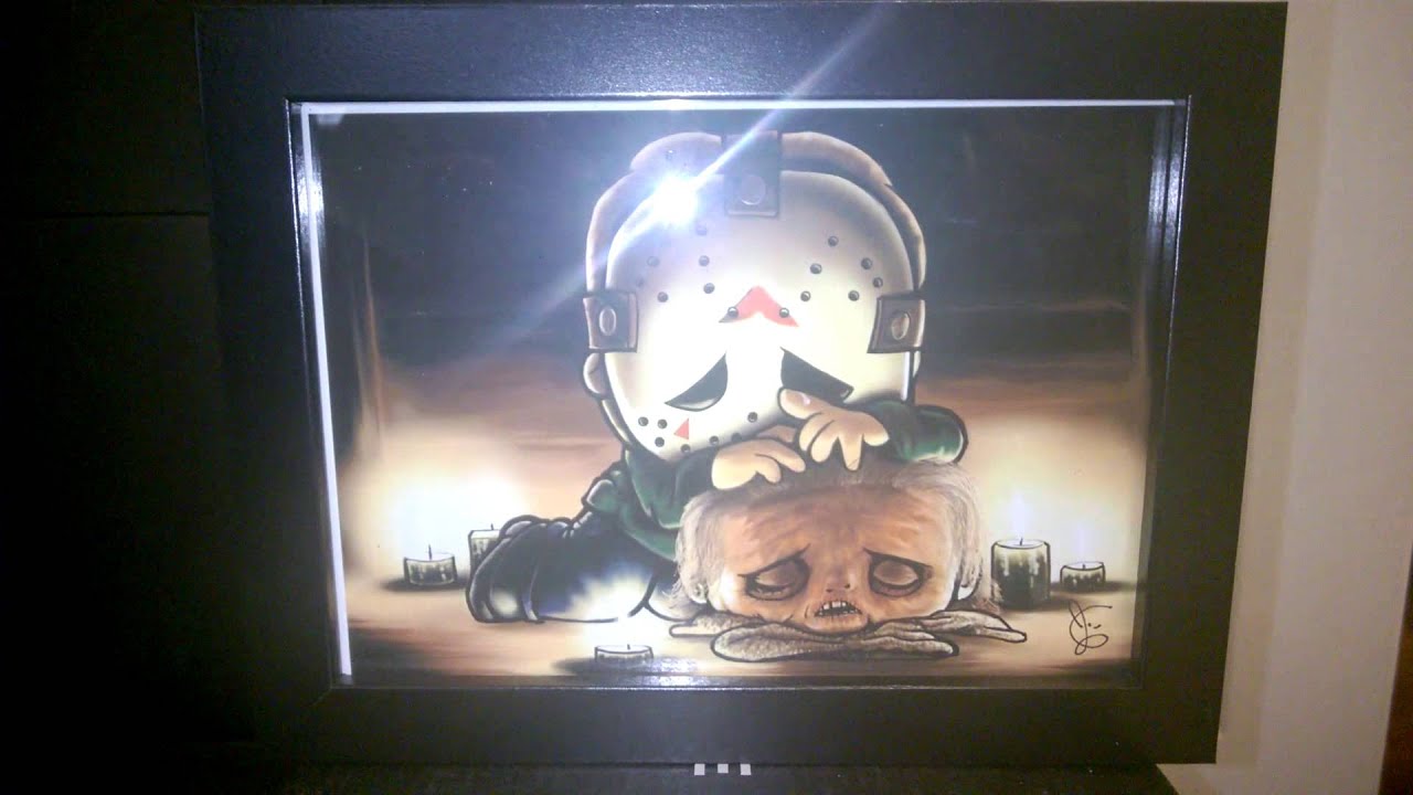 Super Emo Friends Jason Voorhees Framed Picture - YouTube