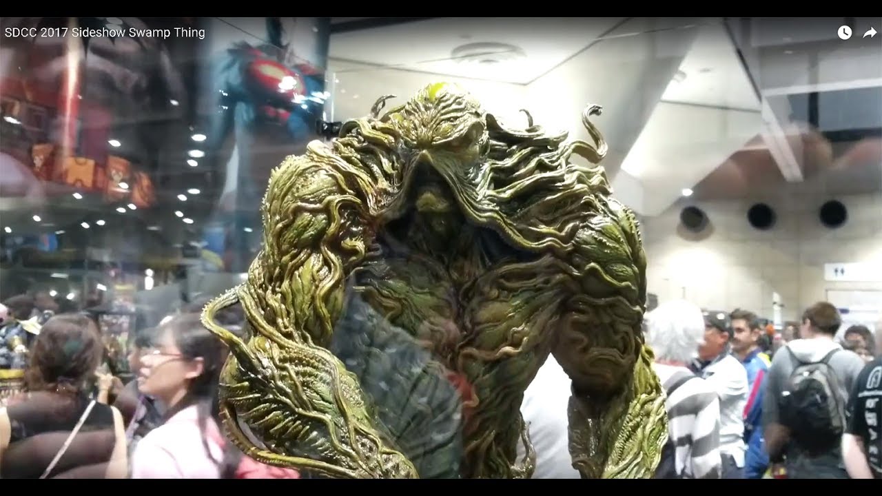 SDCC 2017 Sideshow Swamp Thing - YouTube