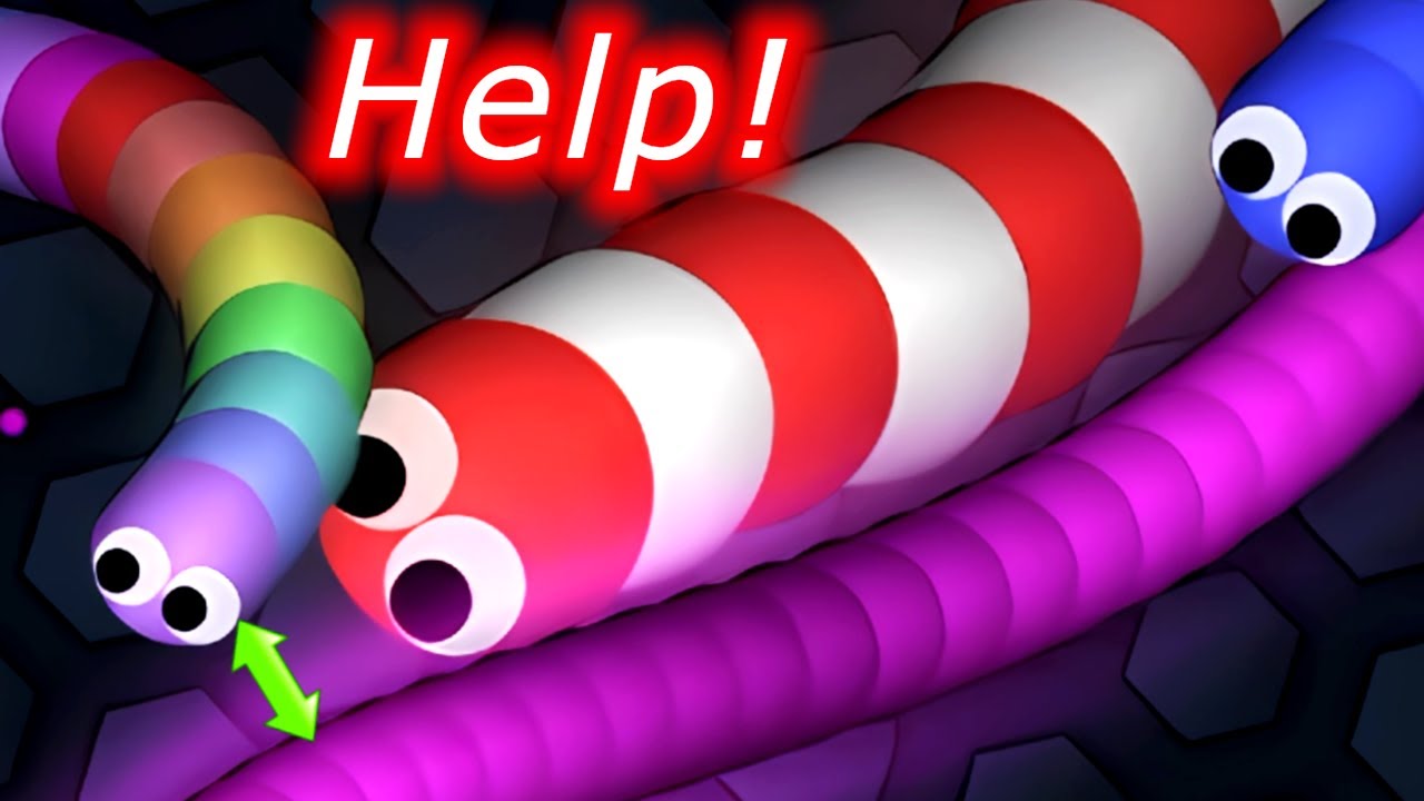 Insane Speedrun! Reaching a Huge Score in Slither.io Solo! - YouTube