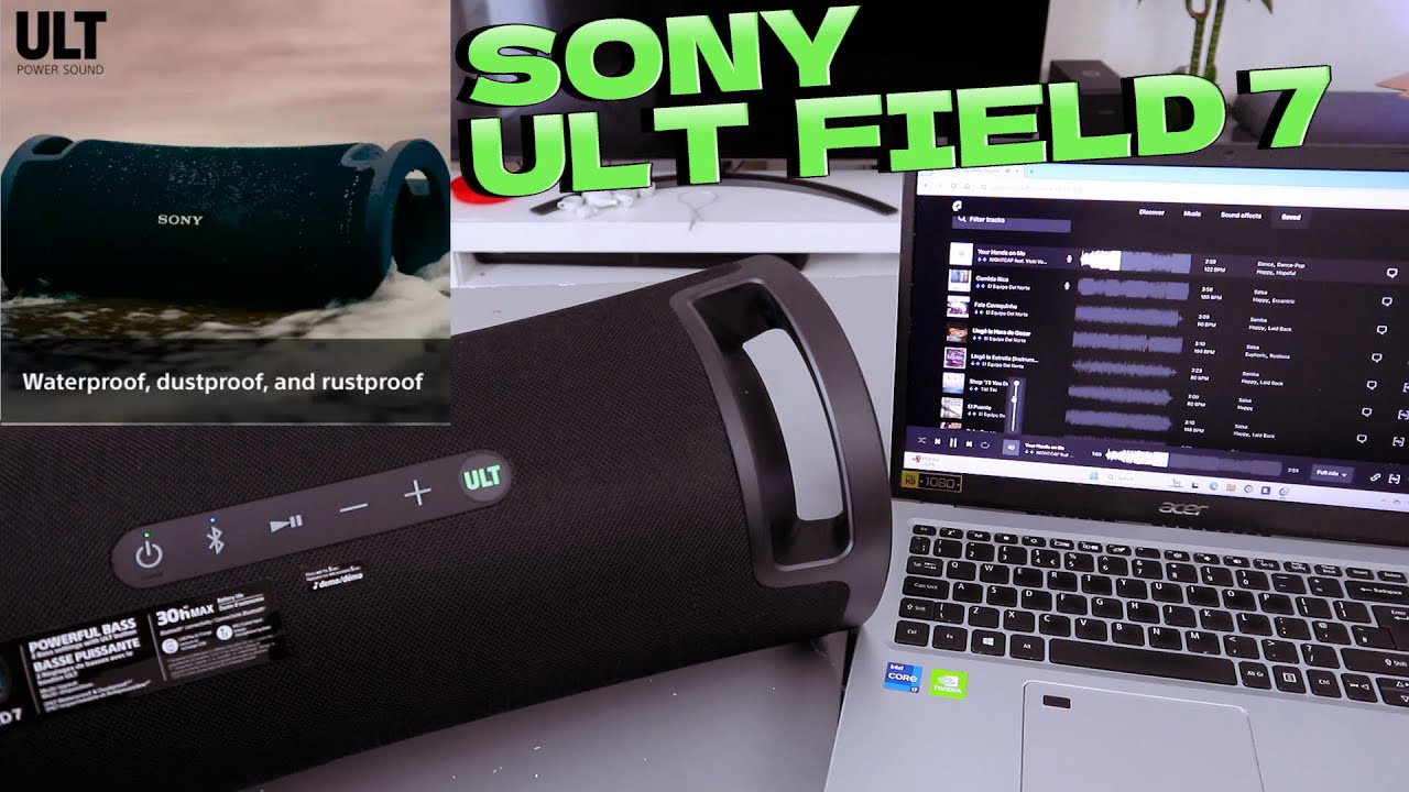 How to Connect Sony ULT Field 7 To Computer with Audio Demo - YouTube