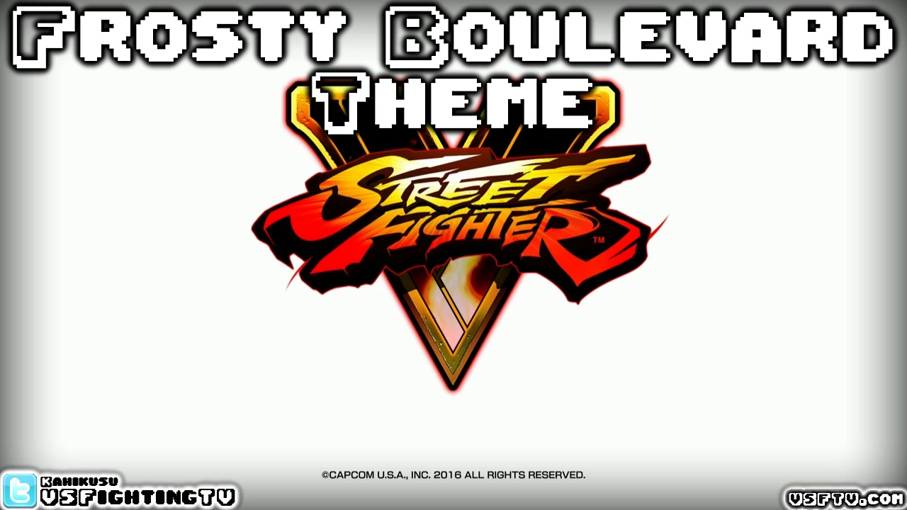 STREET FIGHTER V : Frosty Boulevard Theme (long version) - YouTube