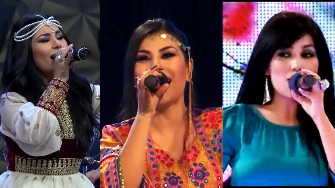 آهنگ های شاد محلی توسط آریانا سعید / Aryana Sayeed Folk Performances ...