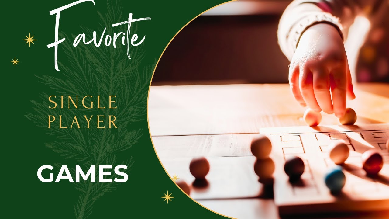 Single Player Games | Gifts for Families | Christmas Gifting - YouTube