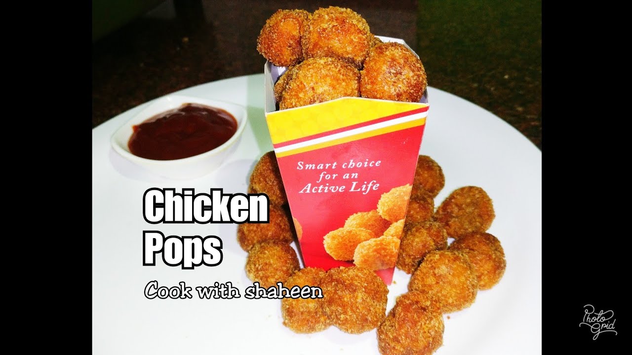 Quick and easy Chicken Pops | Simple Chicken Snack Recipe For Beginners ...